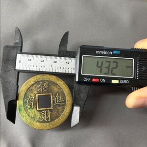 Vintage | Jewelry | Vintage Bronze Chinese Fortune Coin | Poshmark